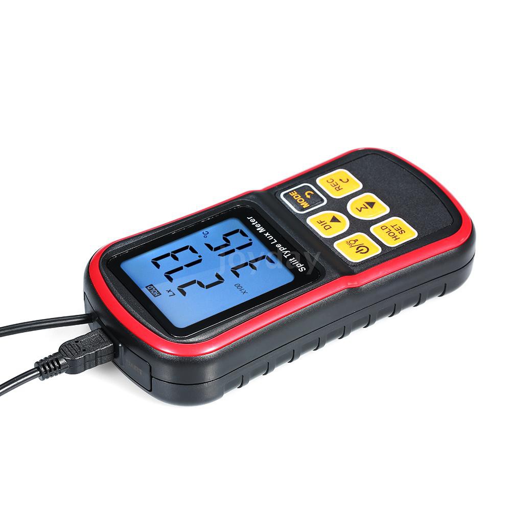 เครื่องวัดอุณหภูมิดิจิตอลLux Meter Bt เครื่องวัด Lux Photometer Lux ...