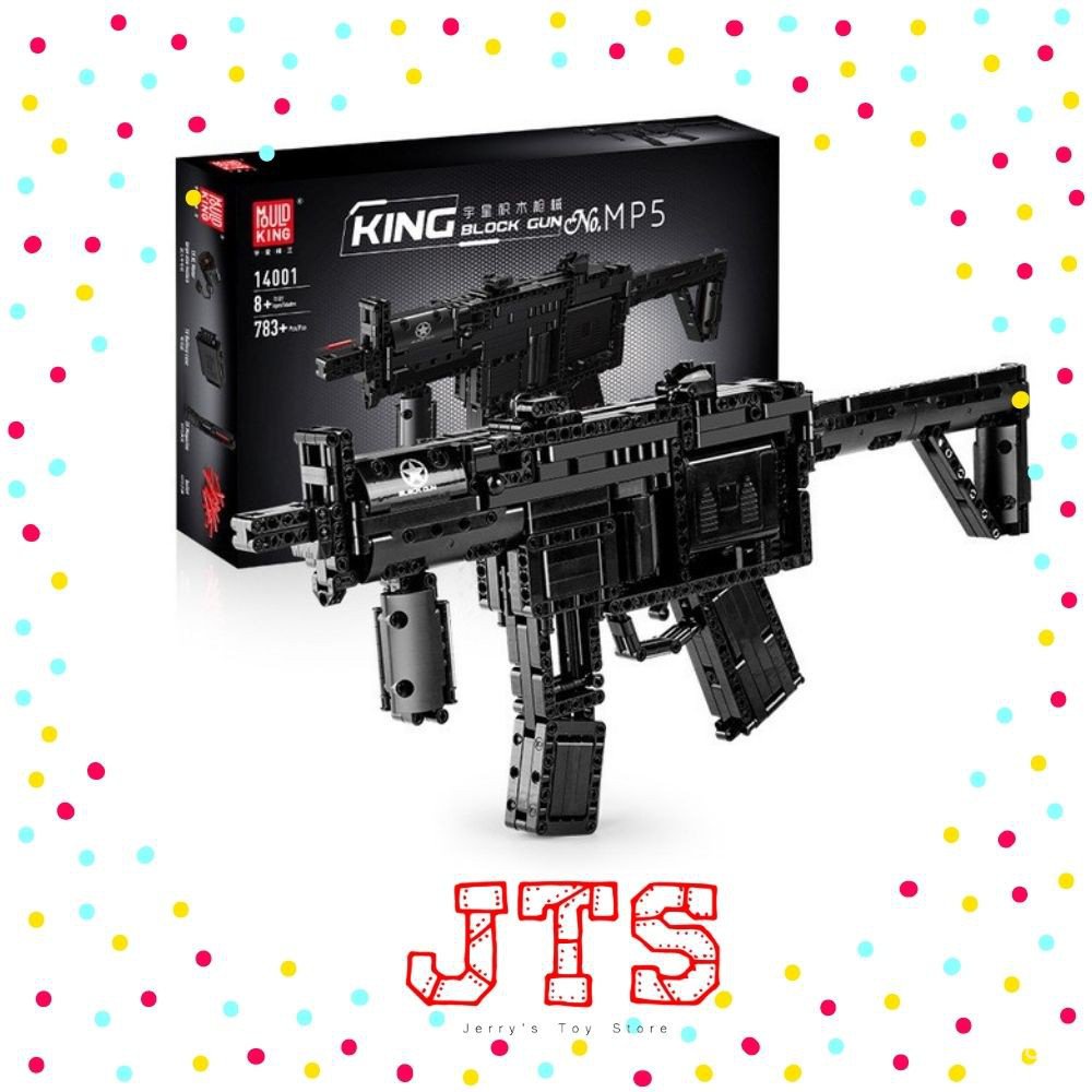 JTS MOULD KING MP5 Gun ( RC ) 14001 Remote Control Block Gun Building ...