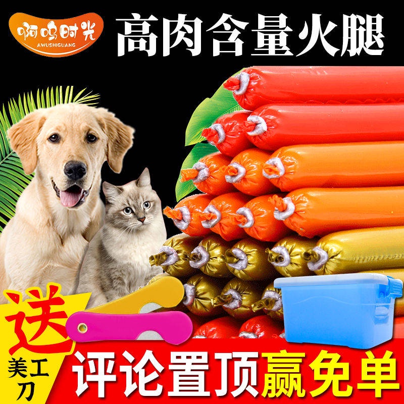 Dog Snack Dog Makanan Ham Sosej Box Borong Teddy Gold Rambut Puppies ...