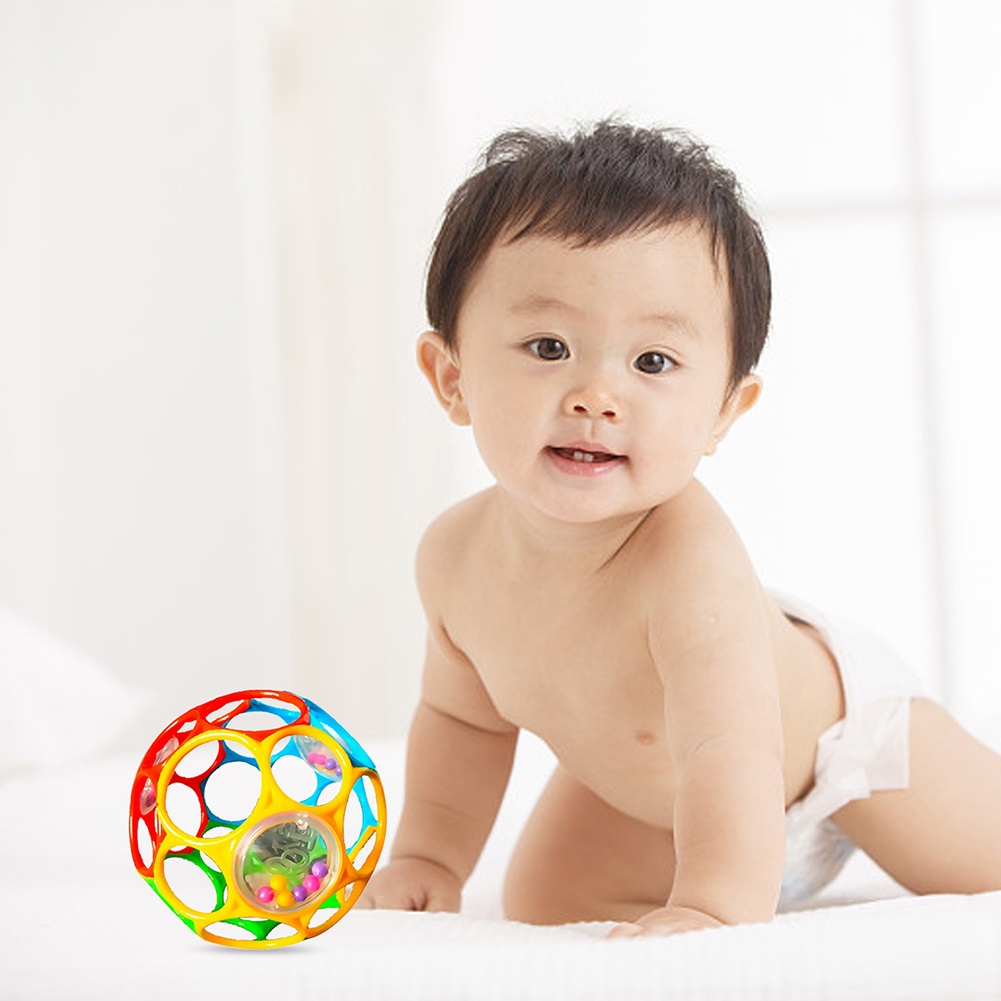 Baby Grasping Ball Oball Grabber Ball for Baby Sensory Toy Flexible and ...
