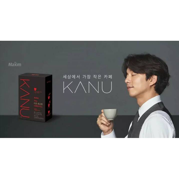 limited addition กาแฟเกาหลี maxim kanu mini dark roasted Instant ...