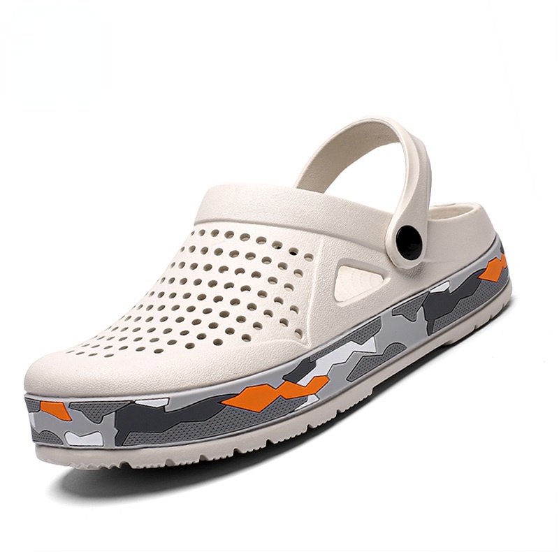 รองเท้าแตะฤดูร้อน Men Sandals Shoes EVA Lightweight Sandles Unisex ...