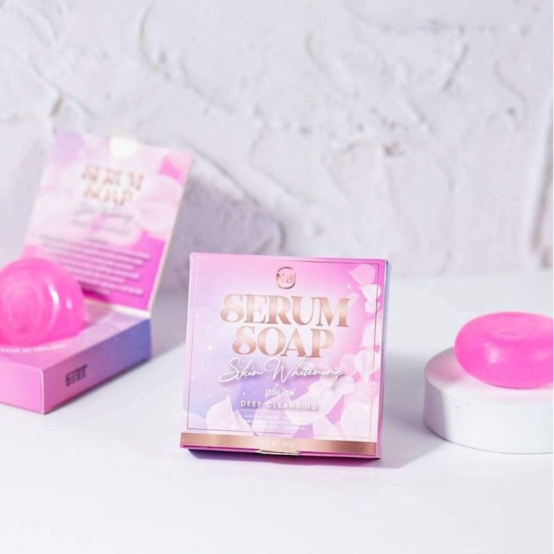 สบู่ NB SERUM SOAP ครูเบียร์ ของแท้ 100% - kittiwan2535 - ThaiPick