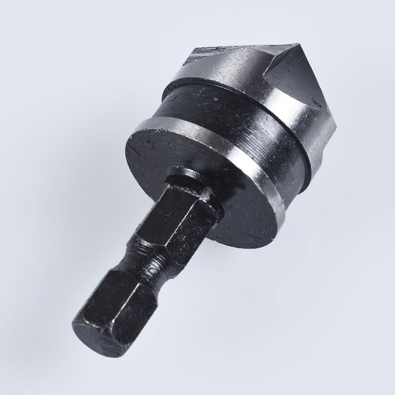 3 ชิ้น 12 + 16 + 19 มม 90 Degree Countersink Drill Bit สำหรับ Wood ...