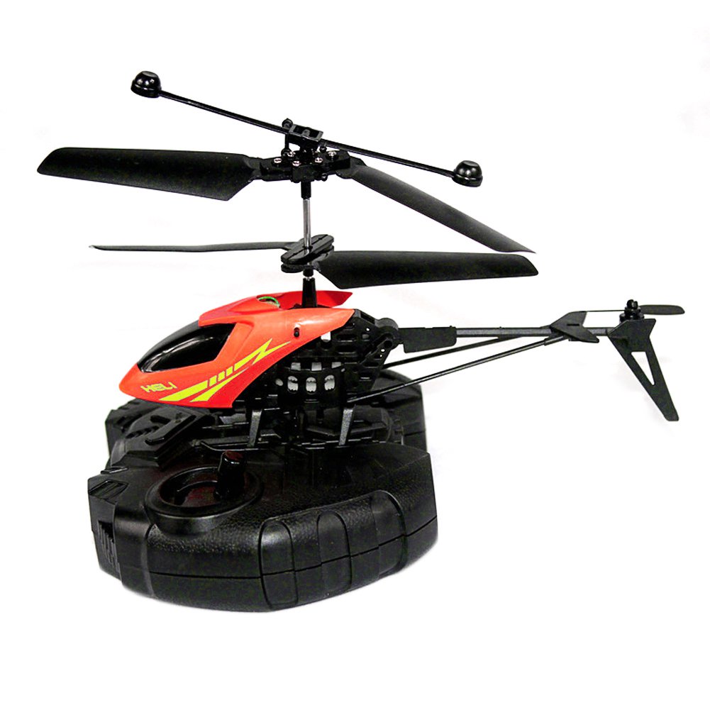 2CH Mini RCเฮลิคอปเตอร์รีโมทคอนโทรลไฟฟ้าMicroเครื่องบิน2ช่อง dC3E ...