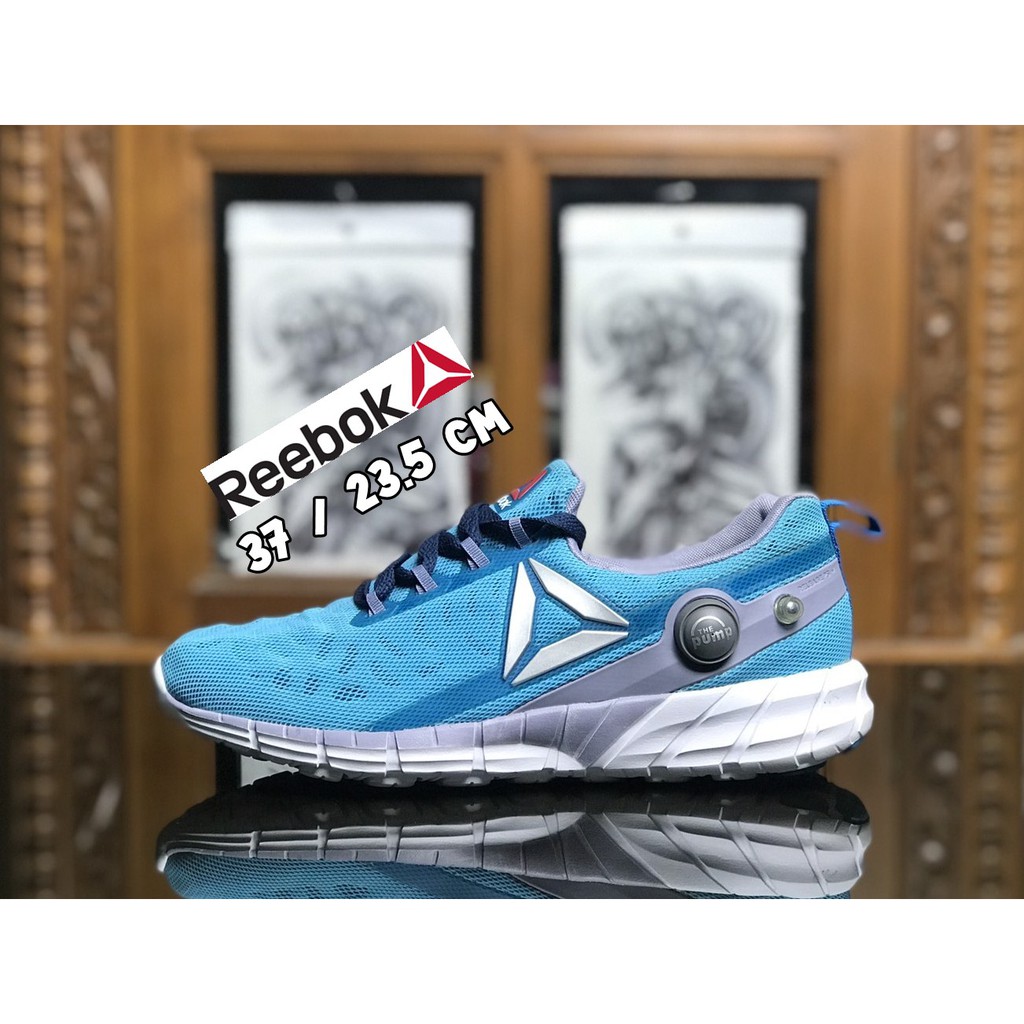 Reebok Running Size 38 สีส้มอมแดงนิดๆ ผ้าใบผู้หญิง มือสอง แท้100% ...