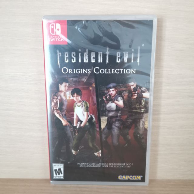 แผ่นเกมส์ nintendo switch???? RESIDENT EVIL origins collection ...