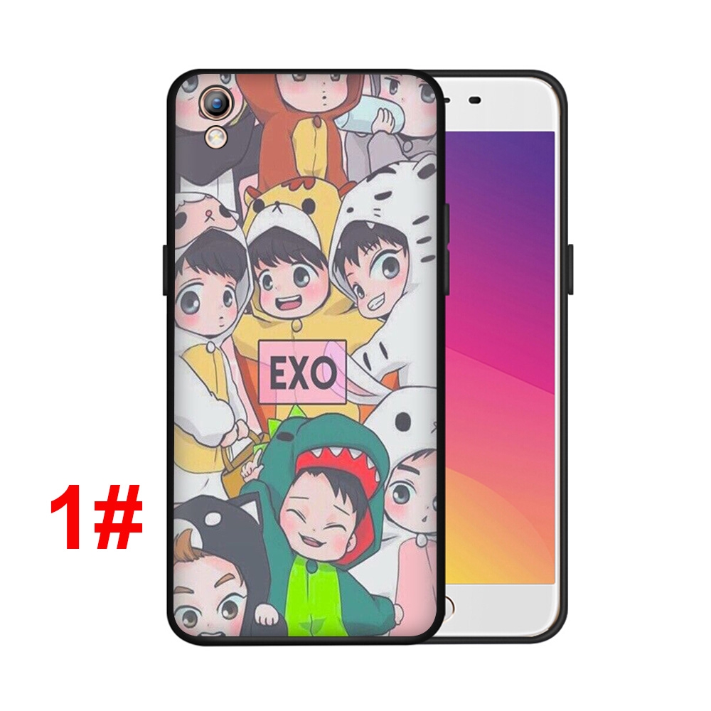 เคสโทรศัพท์มือถือลาย Kpop Exo สําหรับ Oppo A 3s A 5 A 5 A 7 A 7 X A 37 ...