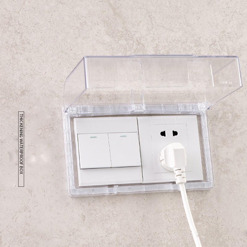 Flush-type Socket-outlet Plastic Cover Protected waterproof Enclosure ...