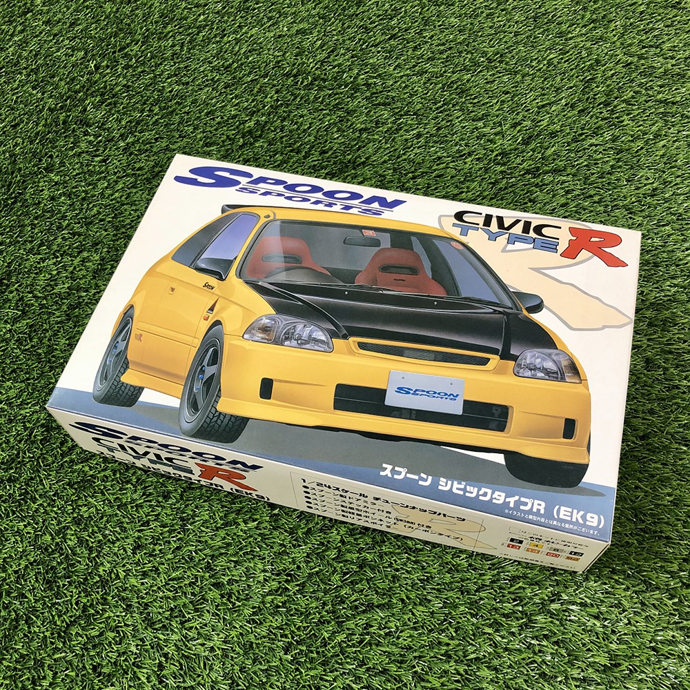 โมเดลรถแบบประกอบ Honda Civic EK9 Spoon Fujimi Sclae 124 หายาก (Rare ...