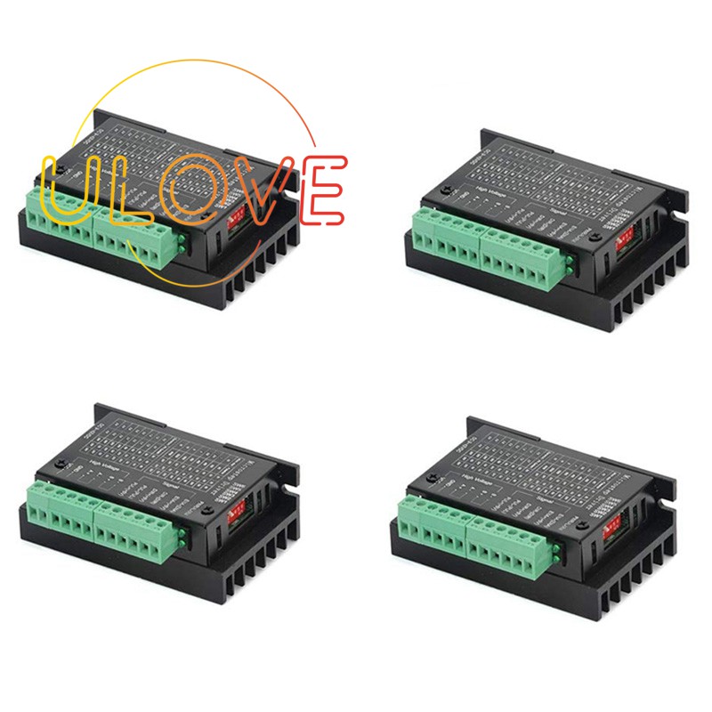 4 Pack TB6600 4A 9-42V Stepper Motor Driver CNC Controller ...
