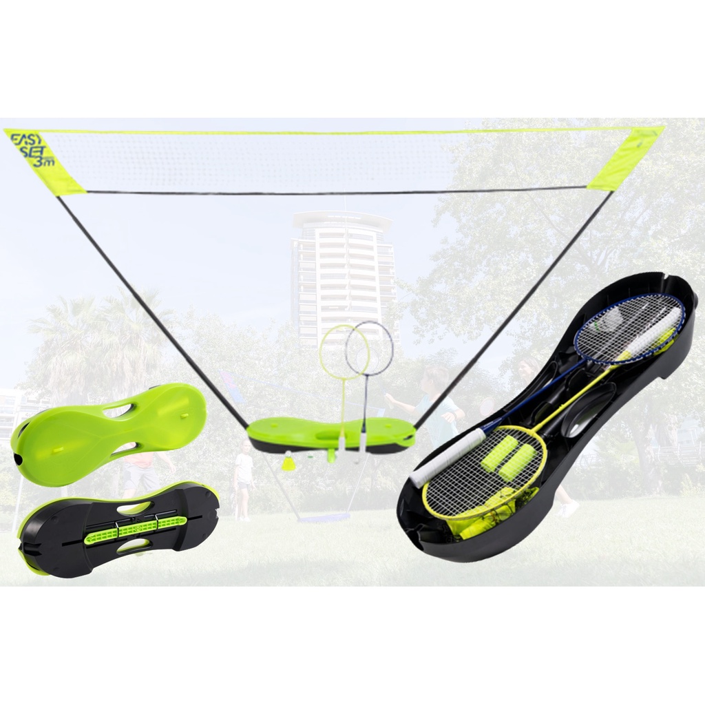พร้อมส่ง PERFLY เน็ตแบดมินตันพกพา เน็ตแบด ตาข่ายแบดมินตัน รุ่น EASY NET ...