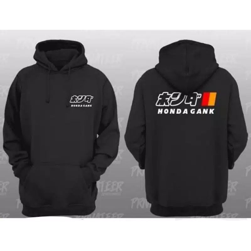 เสื้อแจ็คเก็ตกันหนาว HONDA GANK แบบมีฮู้ดฟรีสติ๊กเกอร์ - mdfk_store.th ...
