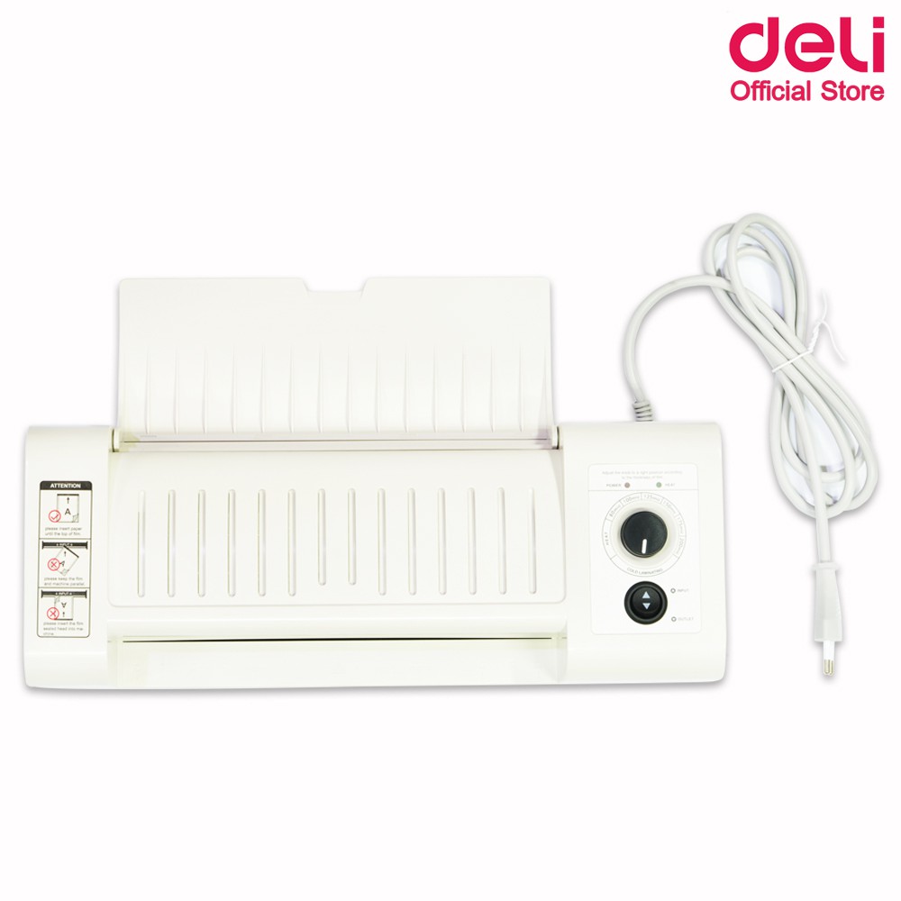 Deli 3891 Laminating A4 เครื่องเคลือบบัตรและเอกสาร ขนาด A4 อุปกรณ์ ...