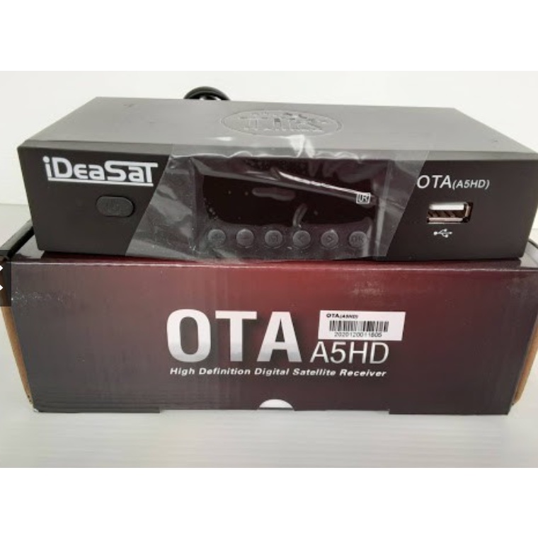 DeaSat กล่องรับสัญญาณดาวเทียม รุ่น OTA A5HD USB Wifi IDeasatรับชมได้ 2 ระบบ (ทั้งระบบจานดาวเทียม ...