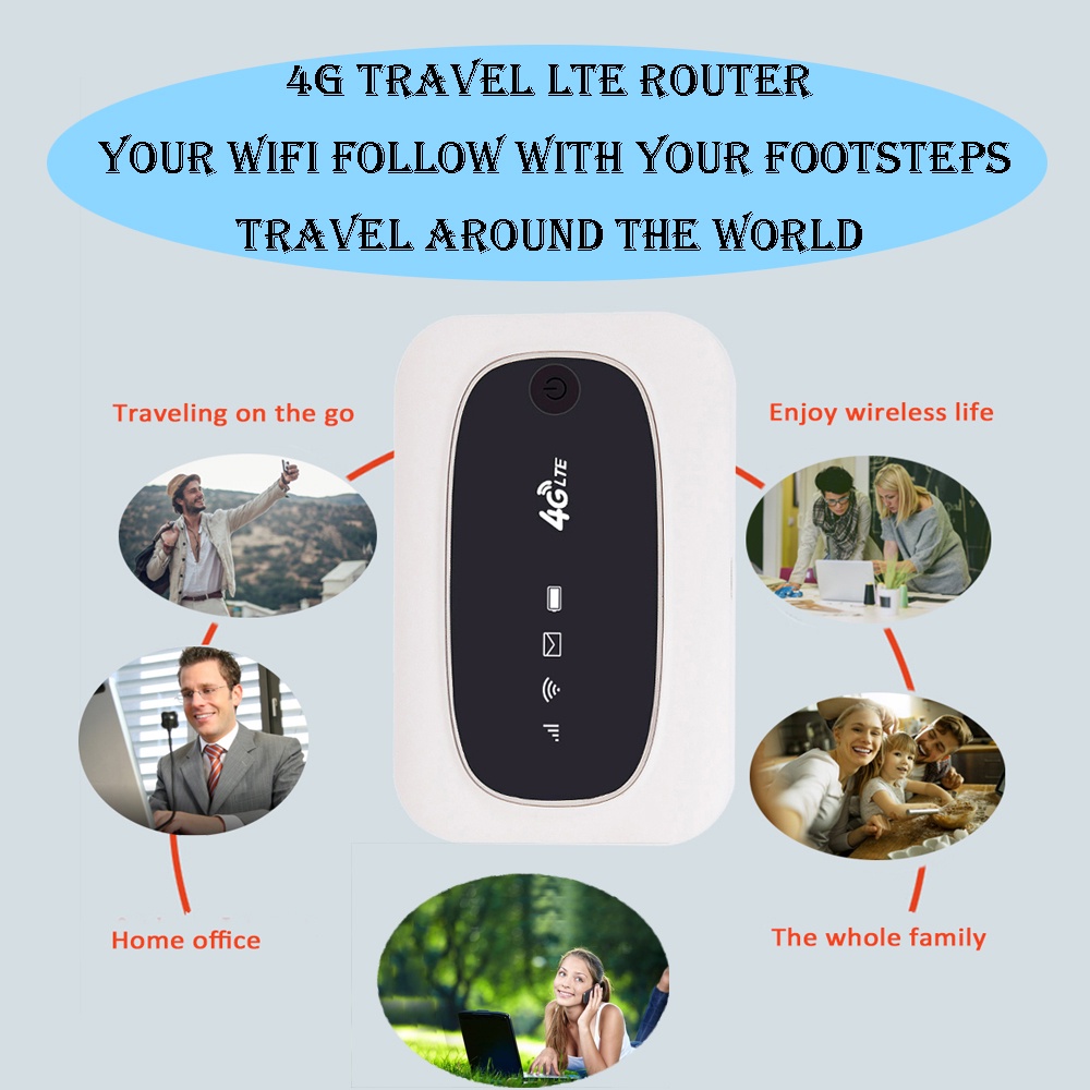 KuWFi 4G Wifi Router 4G FDDTDD LTE Routers 150Mbps Pocket Wifi Mini ...