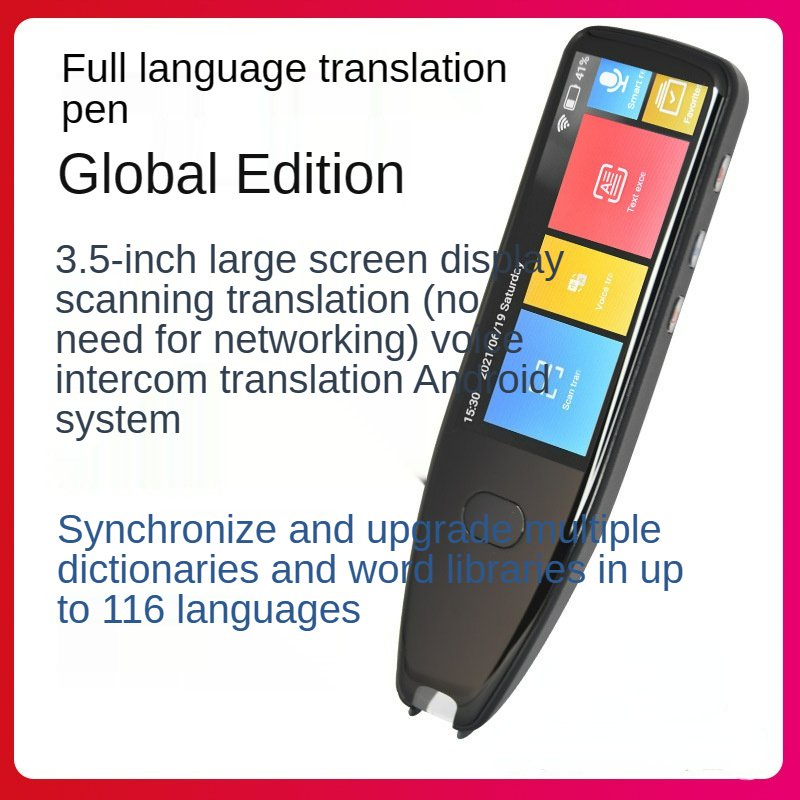 Global scan translation pen International version 116 languages online ...
