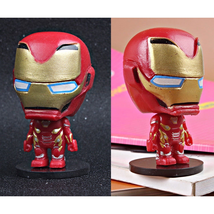 Marvel โมเดลตุ๊กตา Spiderman Q Version Marvel 3 ของเล่นสําหรับเด็ก ...