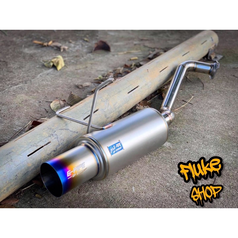 ท่อไอเสียชุดคิตใบกลาง แบรนด์ G-PIPE Exhaust ตรงรุ่น HONDA JAZZ GK CIVIC ...