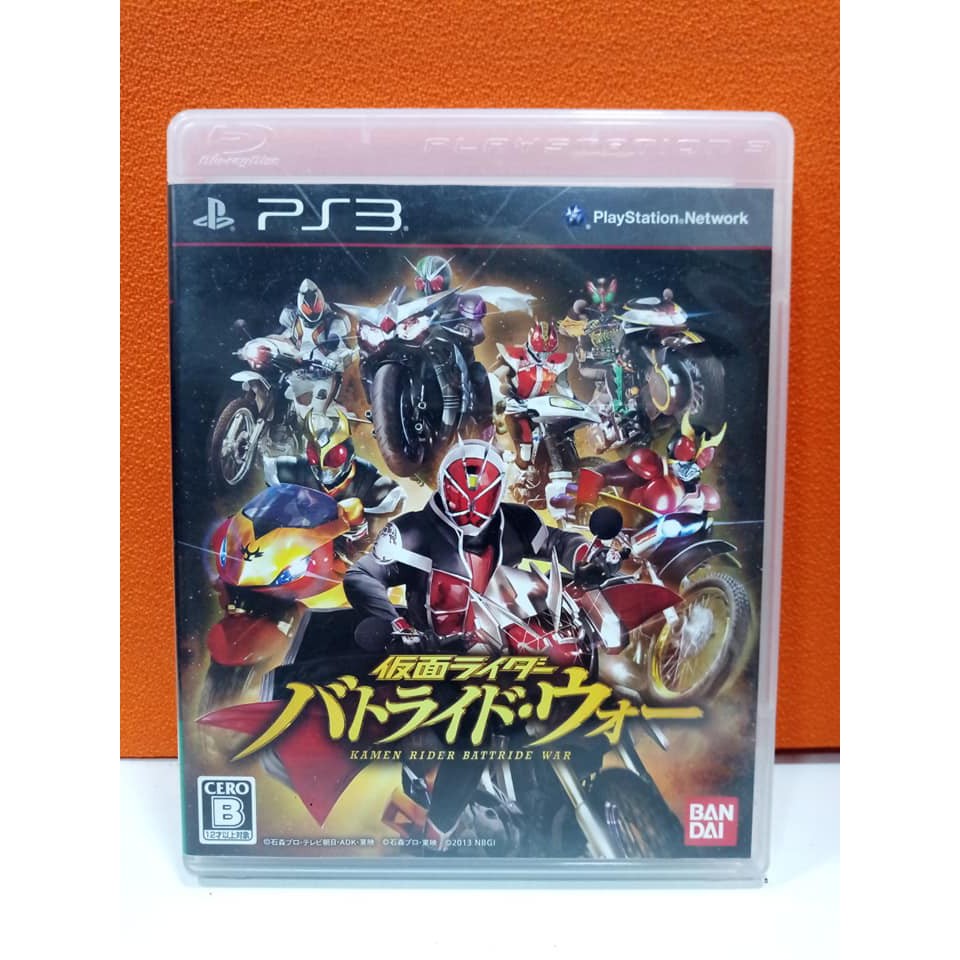 แผ่นแท้ [PS3] Kamen Rider: Battride War (Japan) (BLJS-10219 | 10220 ...