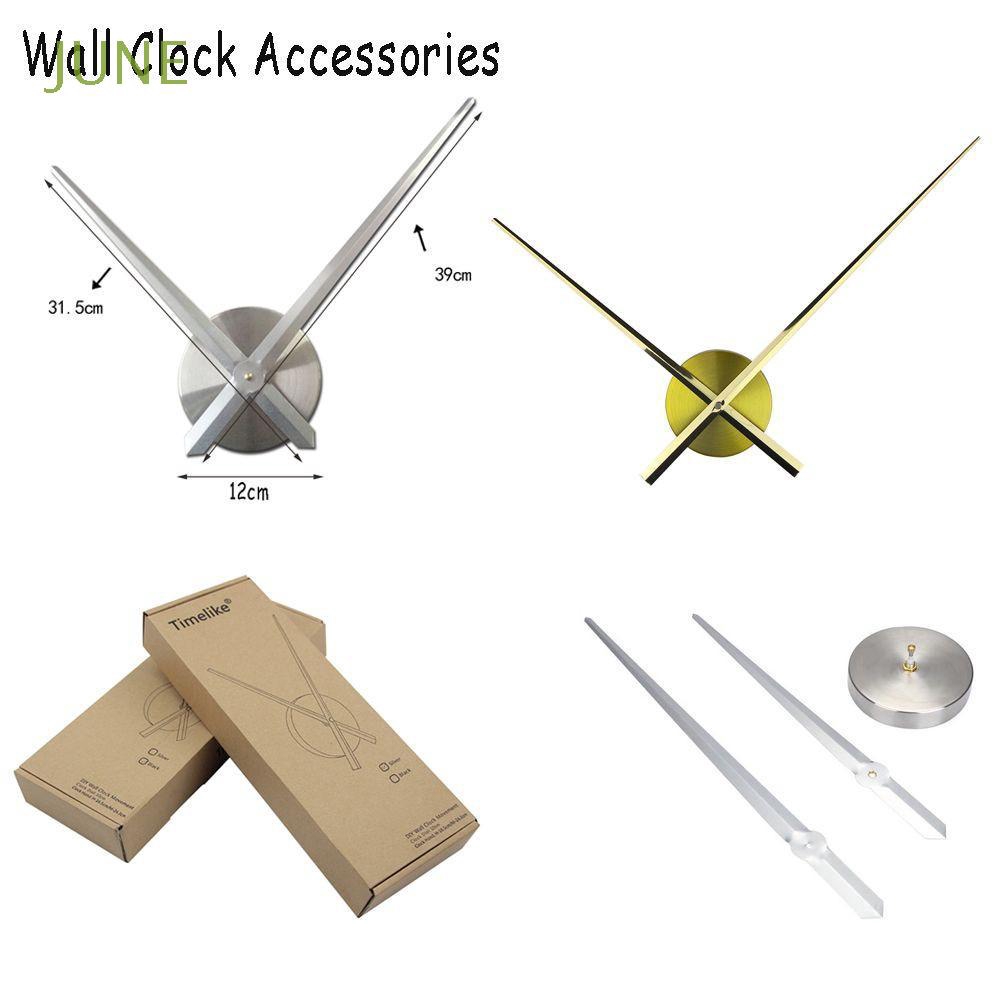 Gold DIY Metal Mechanism Big Size Hands Wall Clock Needles bxhF ...