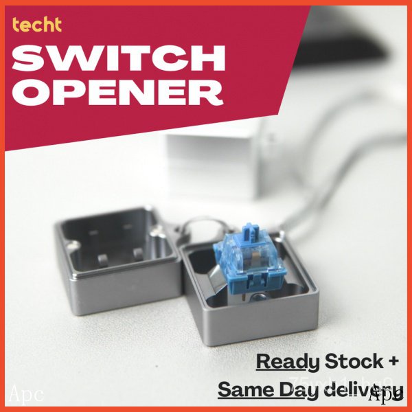 #codAluminum Mechanical Switch Opener axis tool CNC 2-in-1 Switches Opener - Gateron + Outemu ...