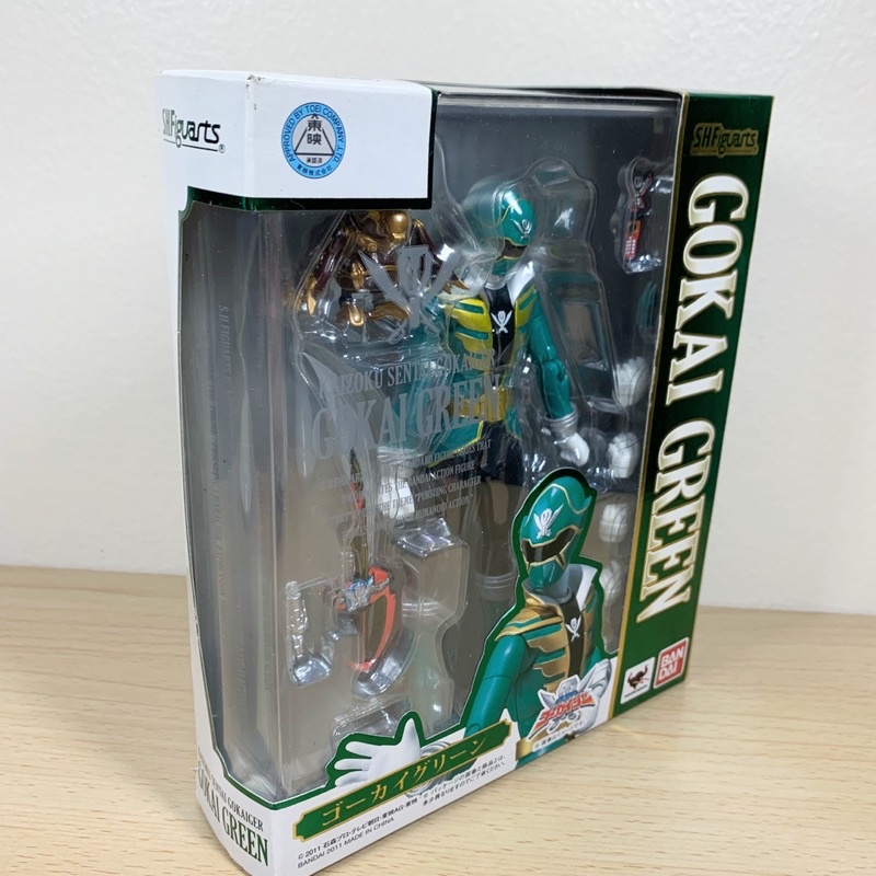 ไม่เคยแกะ S.H.Figuarts Gokai Green Gokaiger (Bandai SHF Super Sentai ...