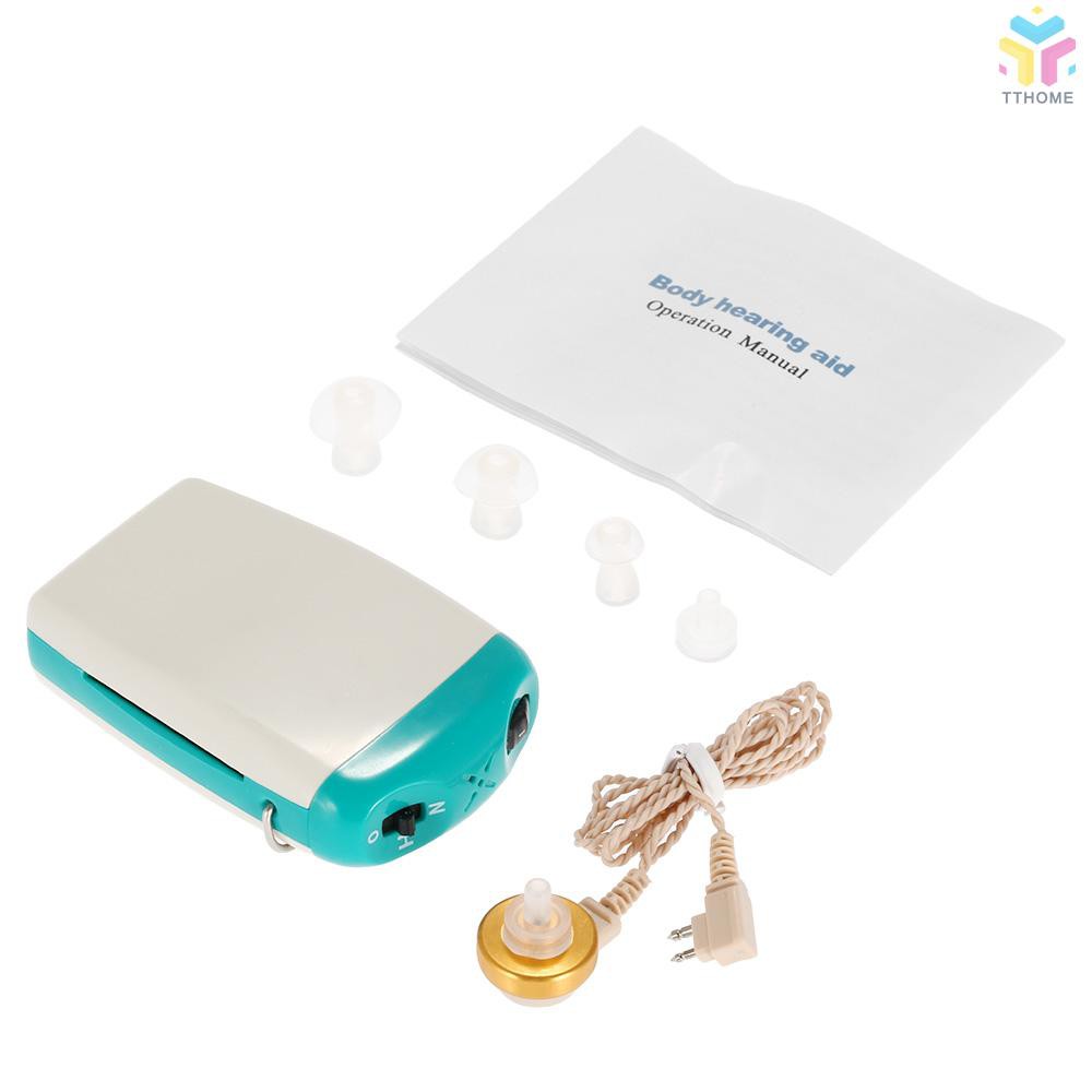 T&T Pocket Hearing Aid Sound Amplifier for Severe Hearing Loss Voice ...
