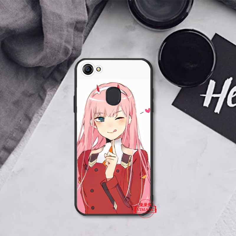 เคสโทรศัพท์มือถือแบบนิ่ม ลายการ์ตูนผู้หญิง Zero Two 2as สําหรับ Oppo