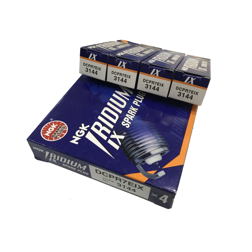 หัวเทียน NGK Iridium Spark plugs DCPR7EIX 3144 (4 หัว) TOYOTA AVANZA 1. ...
