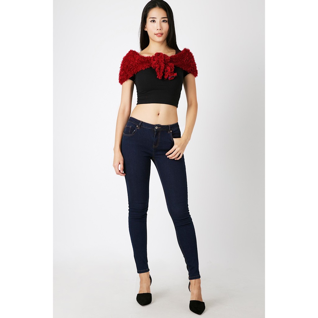 AllMerry Magic Scarf Plain Series - Dark Red - allmerry - ThaiPick