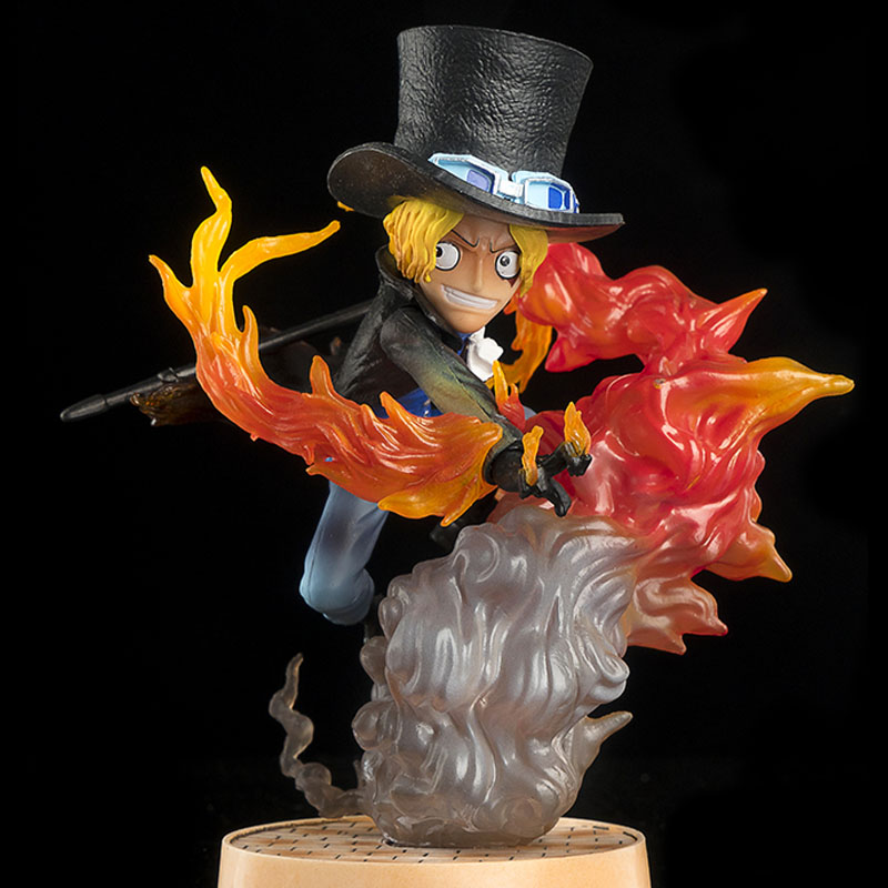 โมเดลวันพีช Hiken Sabo (Dressrosa Ver.) ซาโบ้ Fire Fist Ryusoken Claws ...