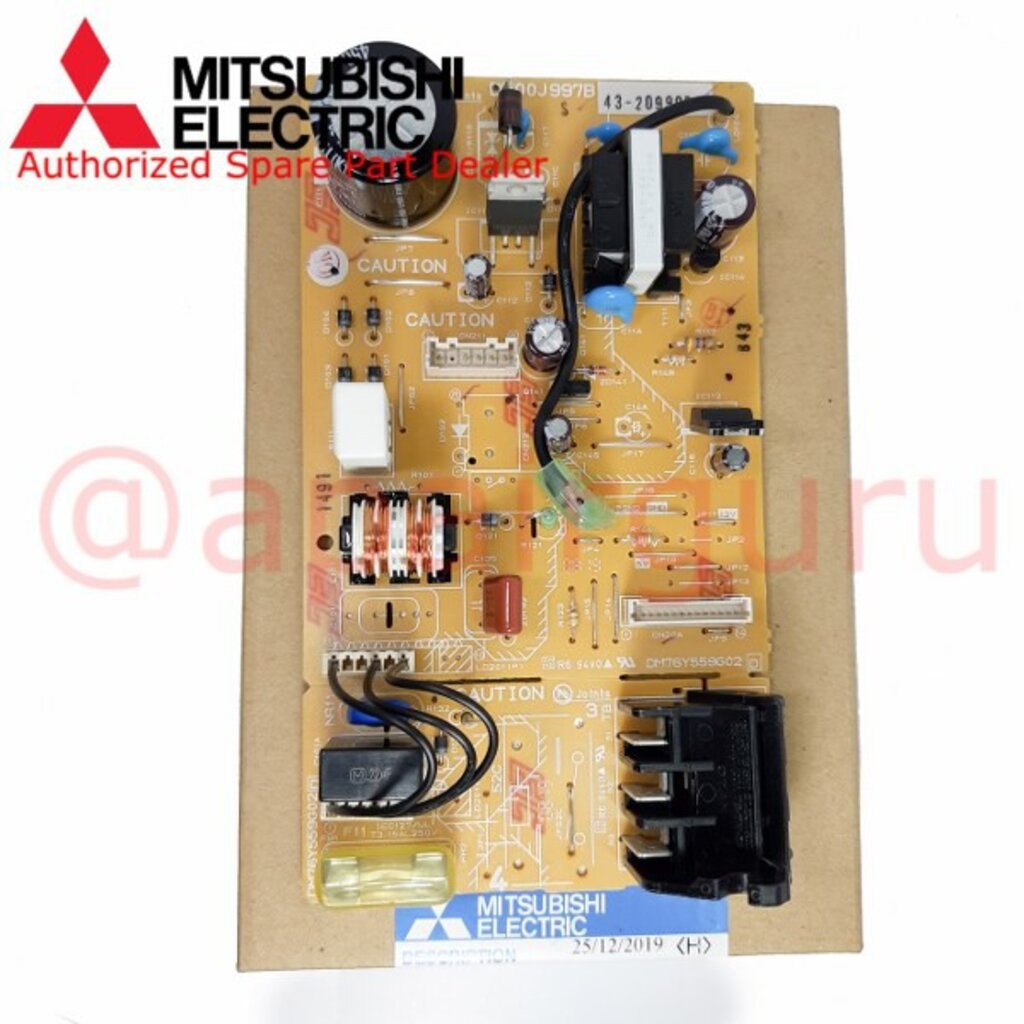 MITSUBISHI รหัส E22J01440 POWER P.C. BOARD แผงวงจร คอยล์เย็น อะไหล่ ...
