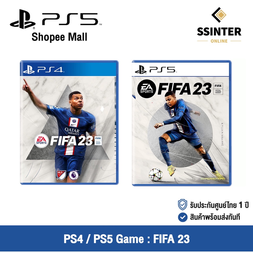 PlayStation Game : PS4/PS5 FIFA 23 แผ่นเกมส์ PS4/PS5 FIFA 23 (รับประกัน ...