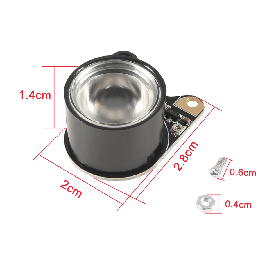 .2Pcs Infrared Led Light 5W 850 Raspberry Pi Camera Board Module Night ...