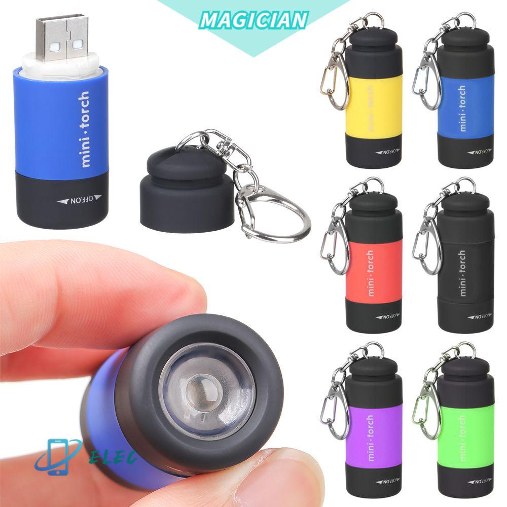 LED COB Flashlight Torch USB Rechargeable LED Work Light Magnetic COB ...
