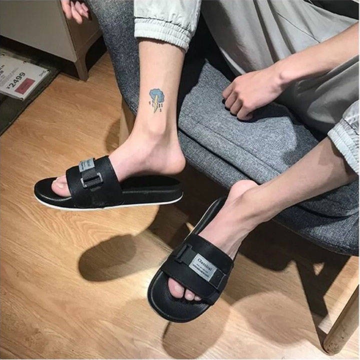Magic Paste Slipper คู่รักเทรนด์แฟชั่นเทรนด์เกาหลีส่วนบุคคลลากกลางแจ้ง ...