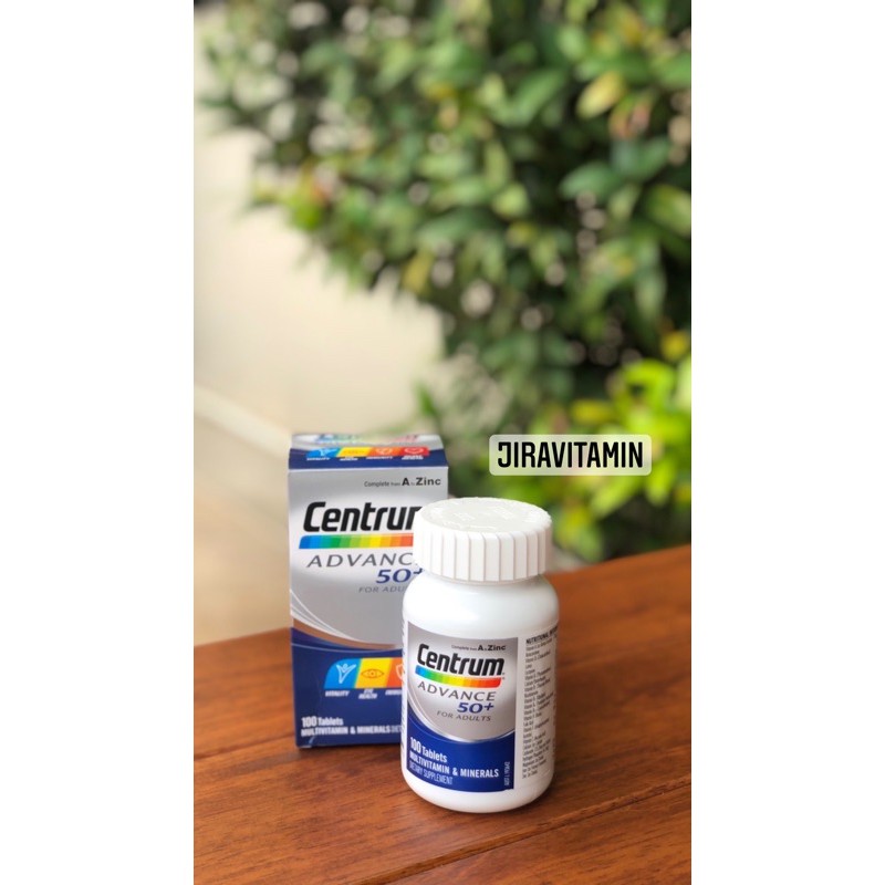 Centrum advance for adults 50 100tables หมดอายุ102023 - jirashop5210 ...