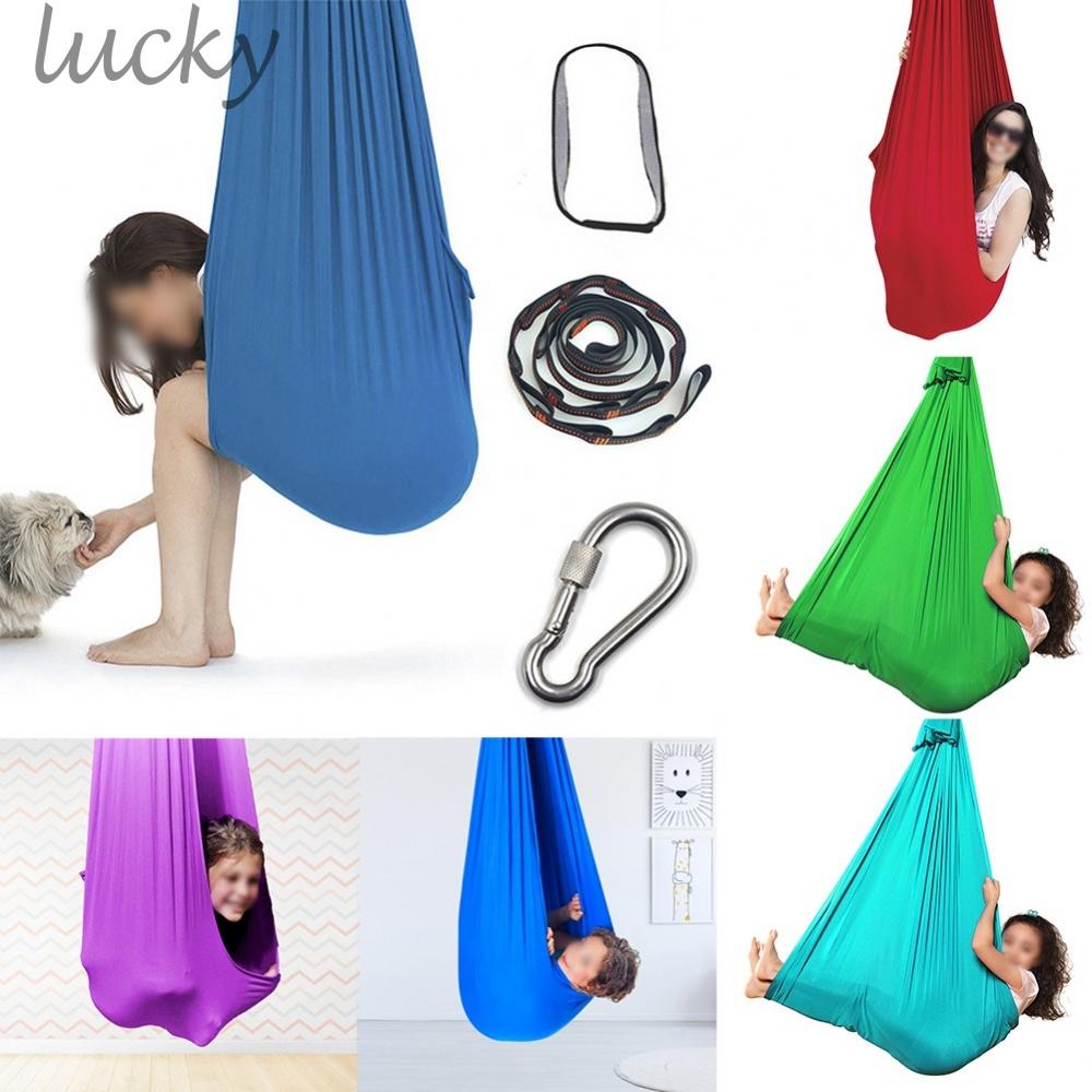 Kids Therapy Sensory Swing Yoga Rocking chair Children Cuddle Autism ...