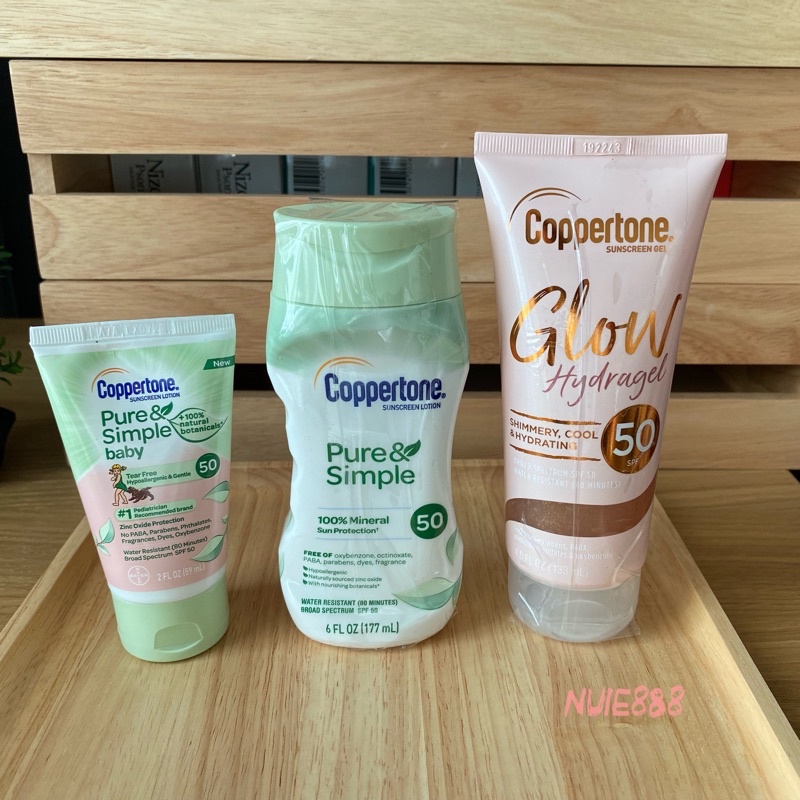 [พร้อมส่ง] Coppertone Pure & Simple SPF 50 | Baby SPF 50 | Glow ...