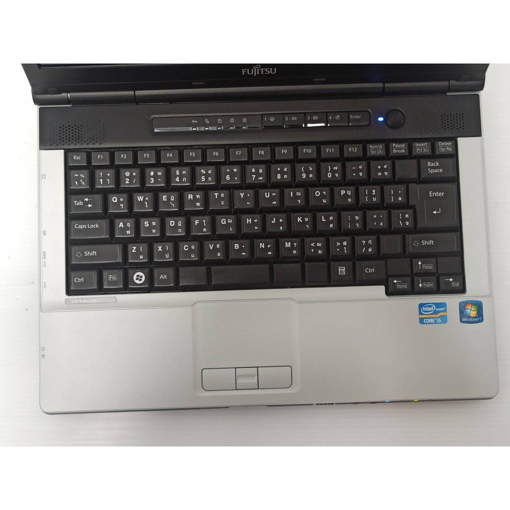 โน๊ตบู๊คมือสองสภาพดี โน๊ตบุ๊ค FUJITSU Intel Core i5-2520M CPU 2.50 GHz ...
