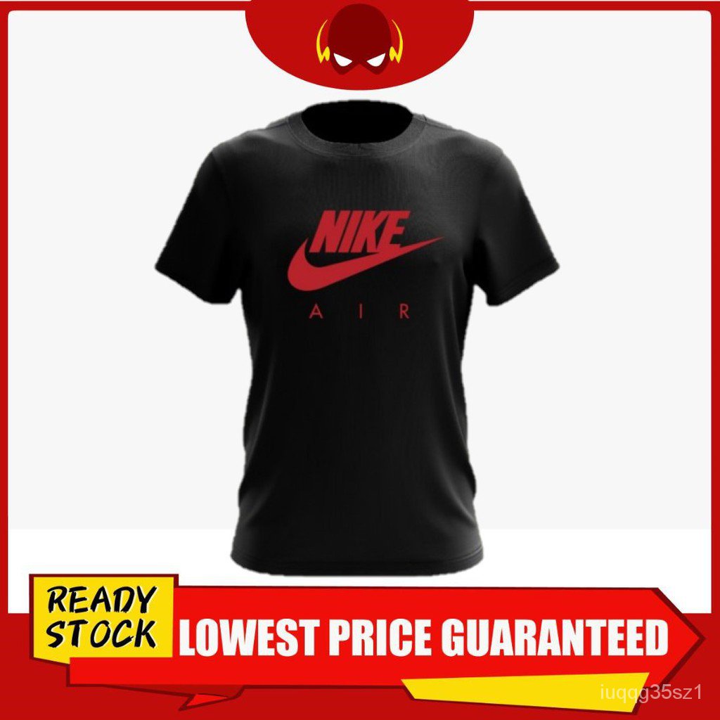 SHOPEE NO.1 NIKE AIR RED PRINT TSHIRT / UNISEX TEE 100% PREMIUM COTTON ...