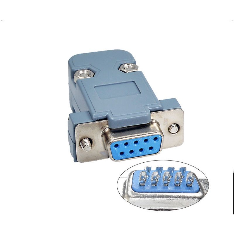 DB9 ผู้ เมีย RS232 9 PIN บัดกรี Serial Port ปลั๊ก | Shopee Thailand