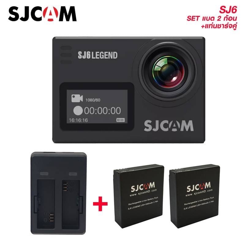 SJCAM Camera SJ6 Legend Wifi 16MP 4K เมนูไทย จอLCD 2 นิ้ว ของแท้ รับ ...