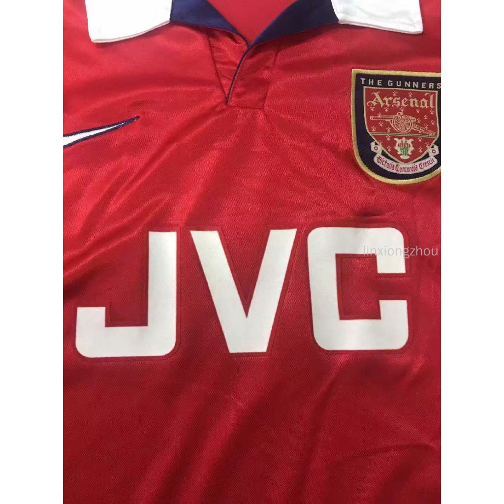 เสื้อกีฬาแขนสั้นลายทีมฟุตบอล Arsenal 1998-99 Arsenal ...
