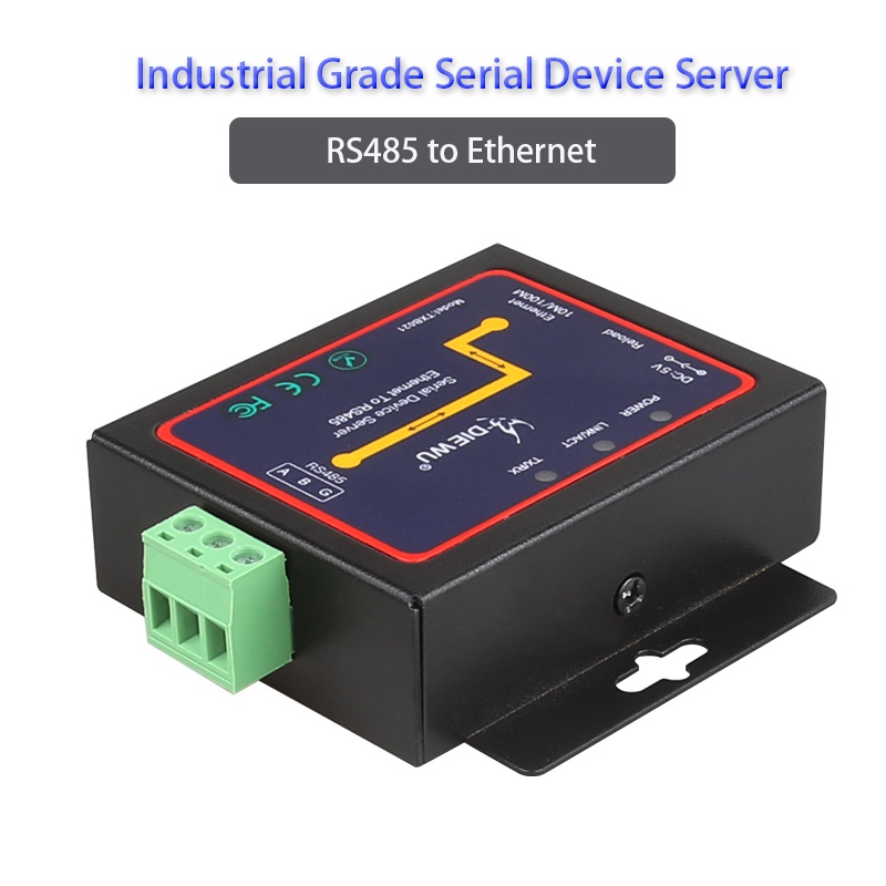 RJ-45 LAN Adapter TCP/UDP RS485 to Ethernet Converter Industrial Grade ... RJ-45 LAN Adapter TCP/UDP RS485 to Ethernet Converter Industrial Grade ...