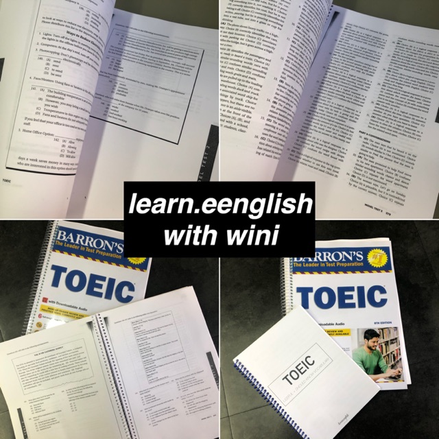 หนังสือเตรียมสอบ TOEIC practice (update เหมือนข้อสอบใหม่ 2022) มีสอนในเล่ม + แบบฝึกหัด ...