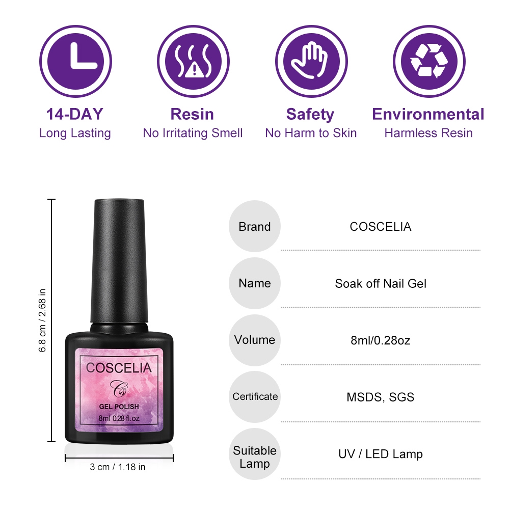 Nail Art Set 10pc Nail Gel Polish UV USB 36W Nail Lamp Nail Varnish ...