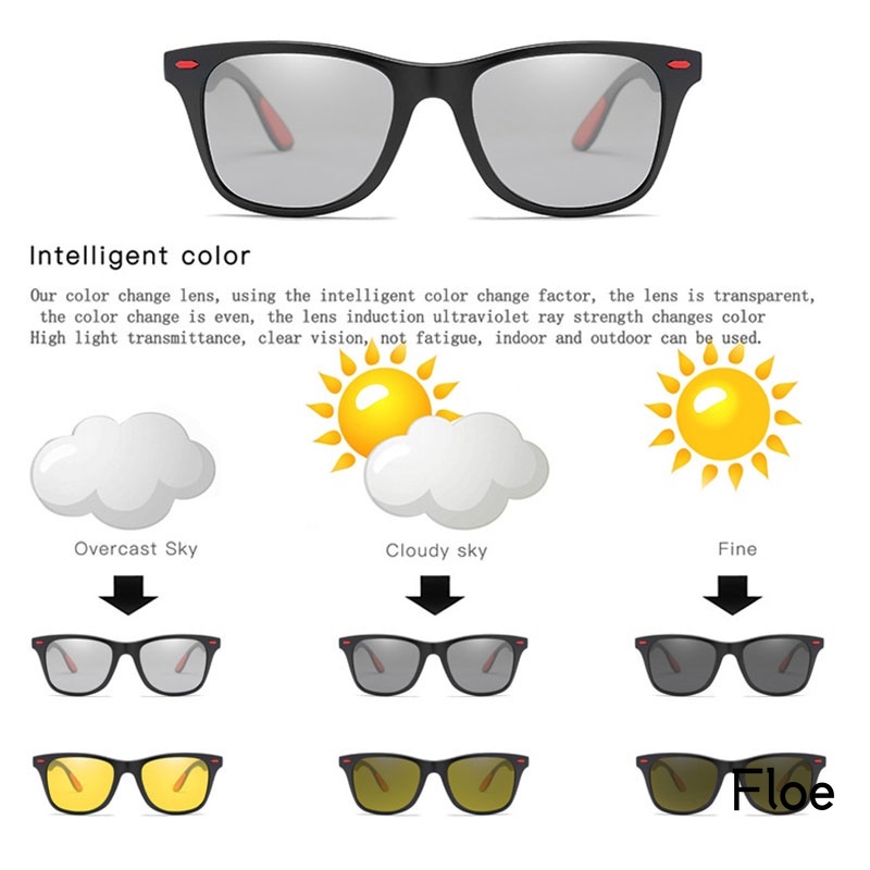 Personal Driving Shading Sun Glasses For Men Women Square Polarized ...