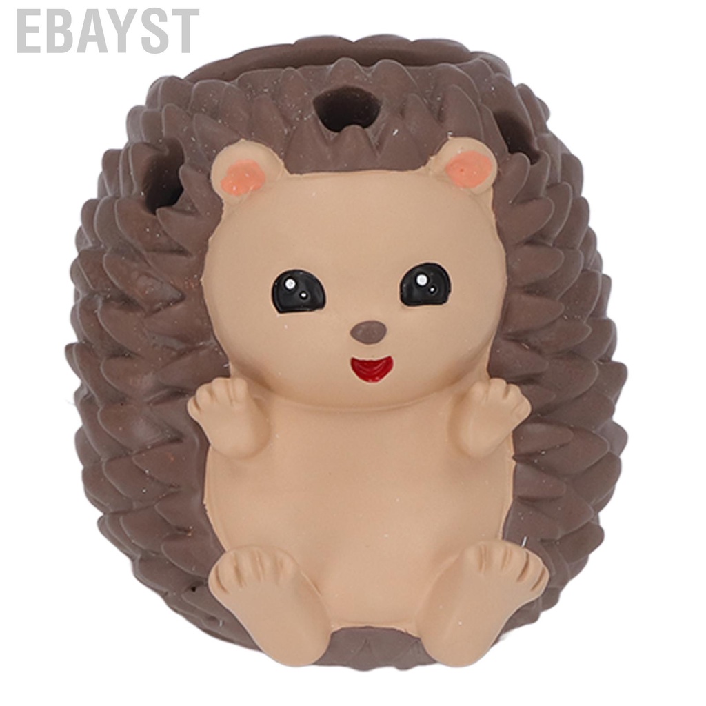 Ebayst Pen Holder Hedgehog Shape Keeping Tidy Cute Decorative Resin ...